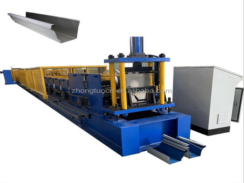 Zhongtuo Hot Selling Metal Rain Gutter Making Machine 5 Inch 6 Inch K ...